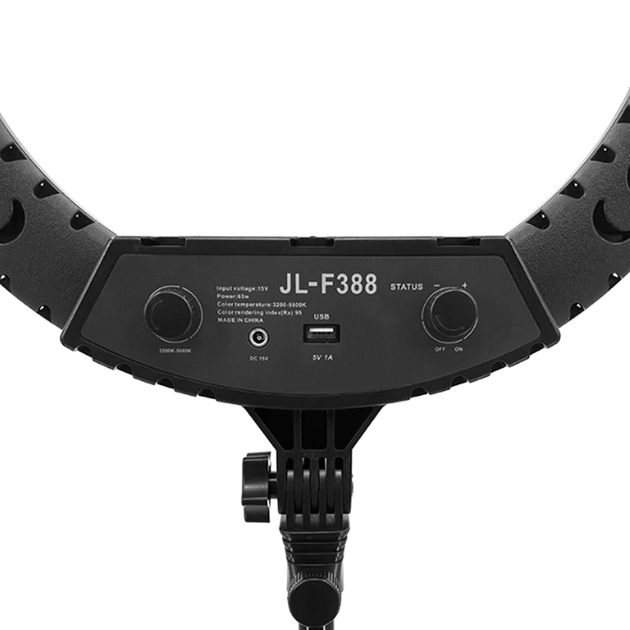 رینگ لایت 18 اینچ M45 مدل JL-F388 (بدون پایه) | ایوان دیجیتال